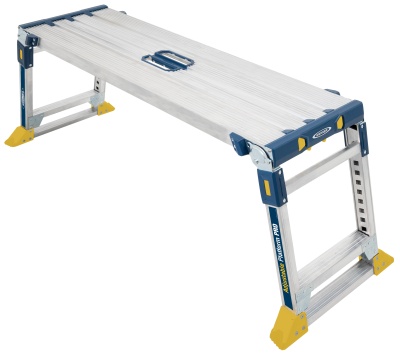 Werner Adjustable Pro Work Platform - laddersandmore.co.uk