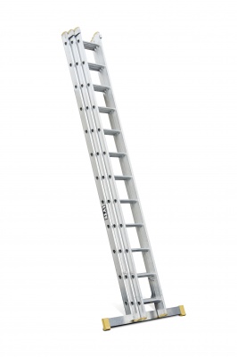 Youngman Trade 200 3 Section Extension Ladder - laddersandmore.co.uk