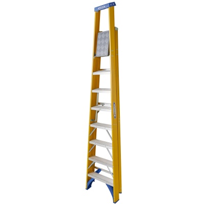 Werner GRP Platform Stepladder - laddersandmore.co.uk