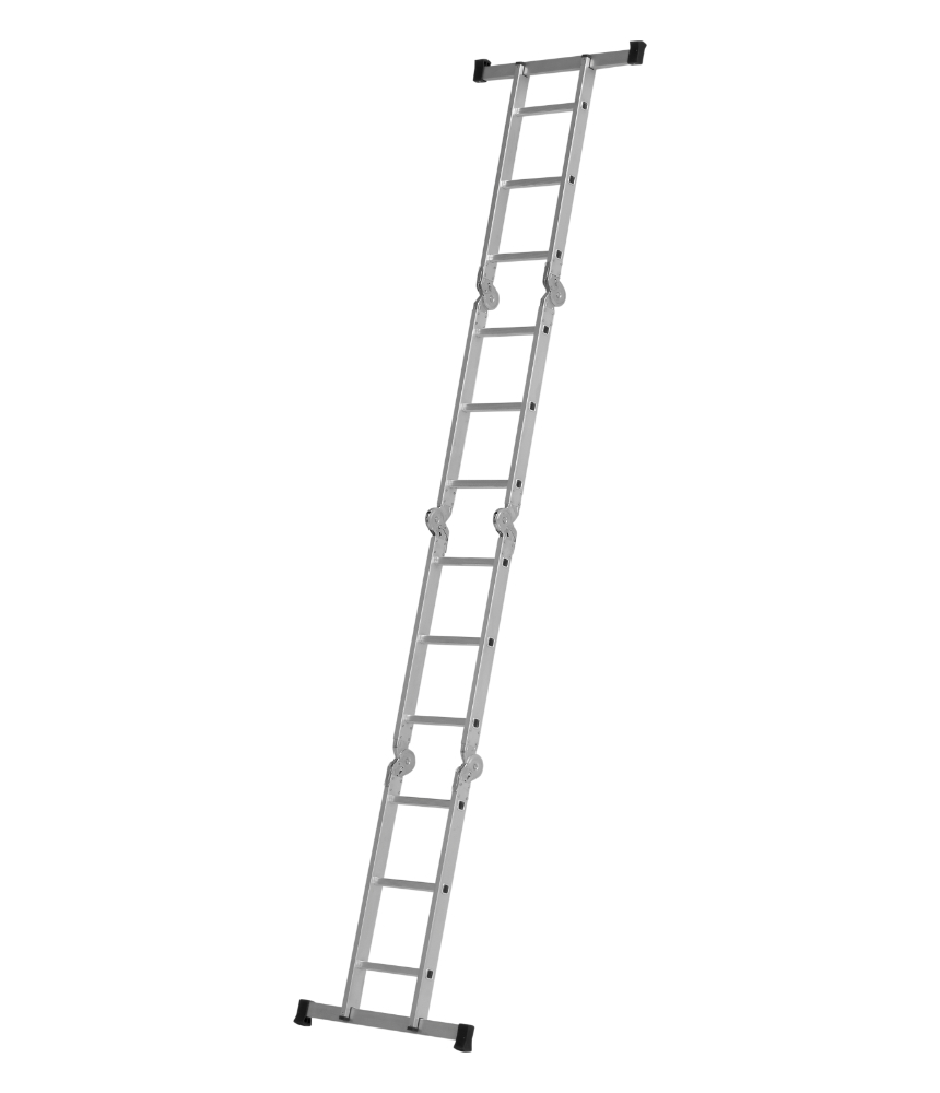 Hymer Multipurpose Folding Ladder With Platform - laddersandmore.co.uk