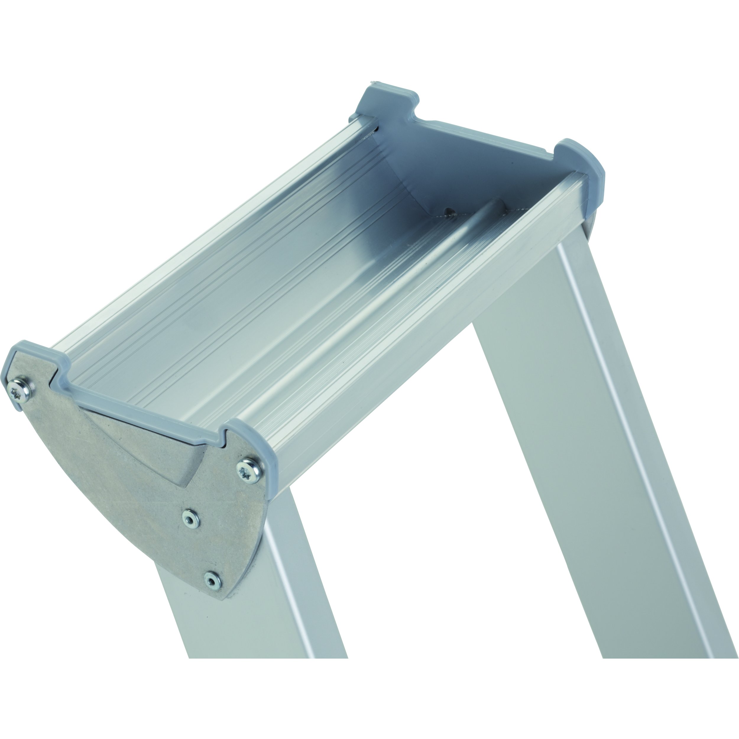 Zarges XLstep S Anodised Platform Stepladder - laddersandmore.co.uk