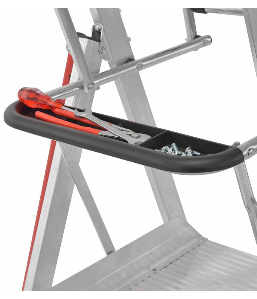 Hymer Protect+ Adjustable Podium Step - laddersandmore.co.uk